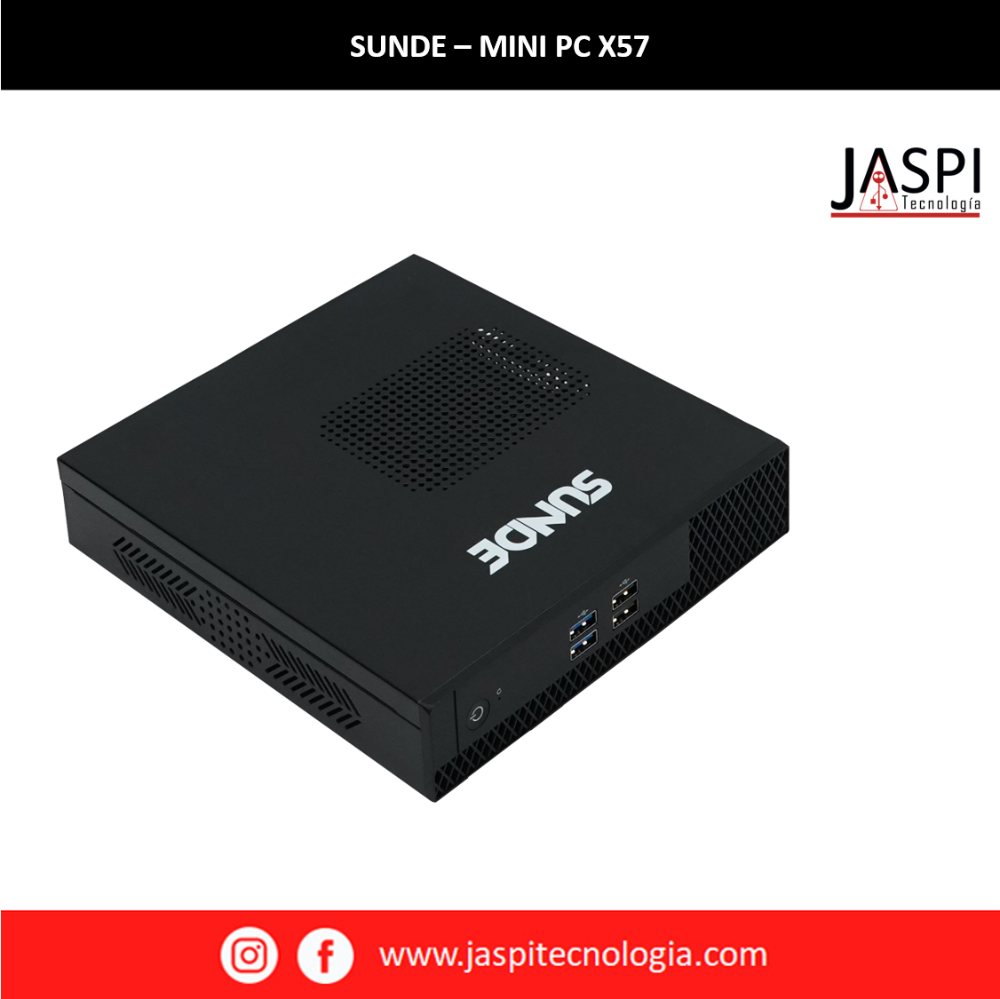 Mini PC X57 - Jaspi Tecnología